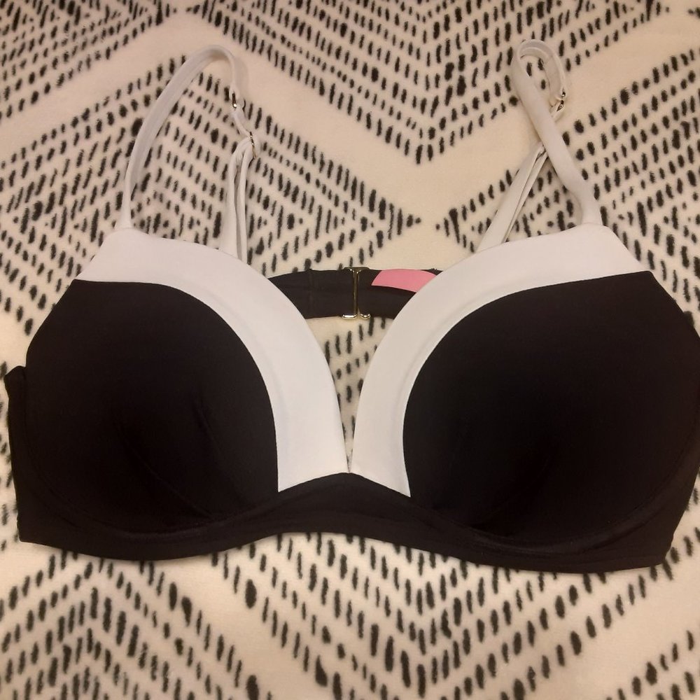 Victoria Secret Angel Convertible Bikini Top Size 36c - Gem